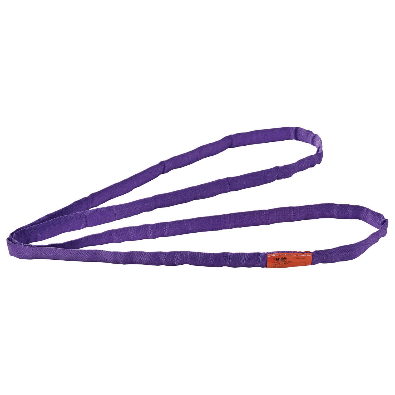 Global Industrial Polyester Endless Round Sling, 6'L x 1.125"W ...