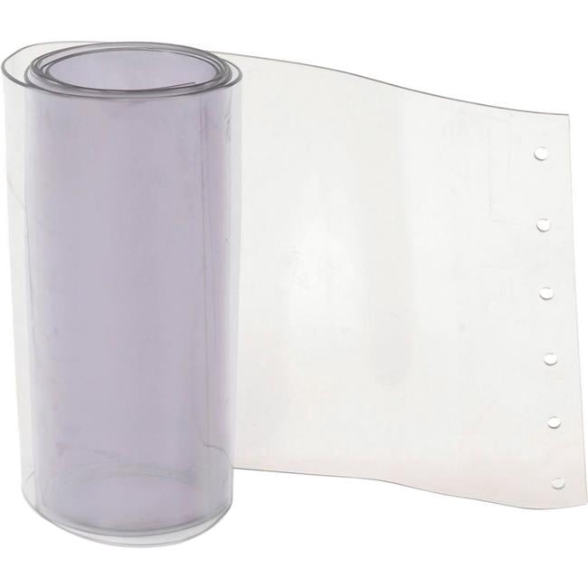 Global Industrial Replacement 12 in. x 8 ft. Standard Clear Strip for ...