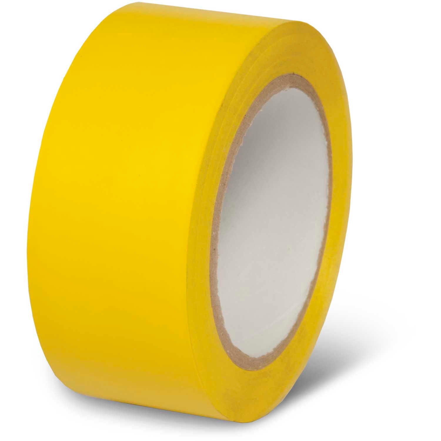 Global Industrial 5 Mil Safety Tape, 2''W x 108'L, Yellow, 1 Roll ...