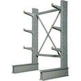 Global Industrial Single Sided Medium Duty Cantilever Rack Starter, 2 ...