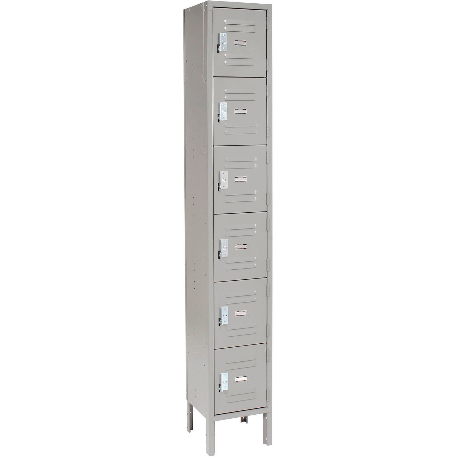 Safco Three-Column Box Locker, 36w x 18d x 78h, Two-Tone Gray - Walmart.com