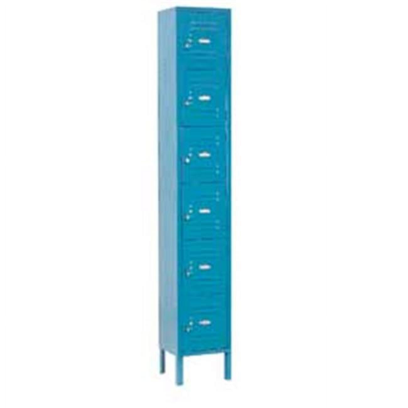 Global Industrial Six Tier Global Locker with 6 Door Ready to Assemble ...