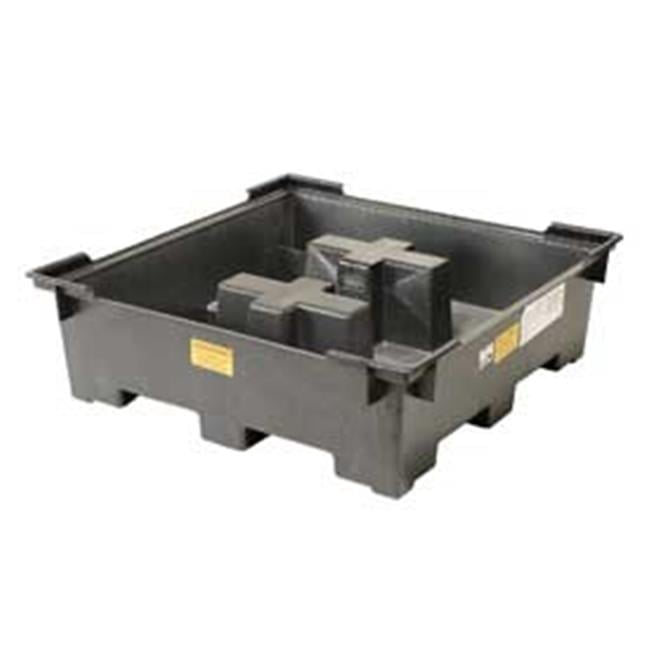 Global Industrial Spill Containment Sump without Deck - Black - Walmart.com