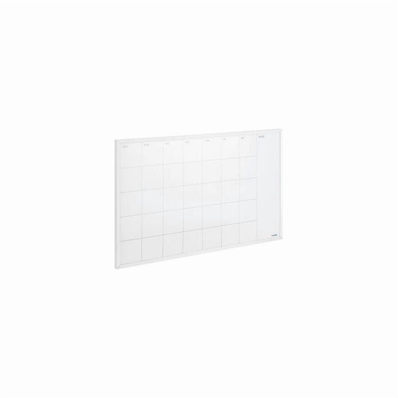 Global Industrial Steel Cubicle Calendar Whiteboard Monthly 24