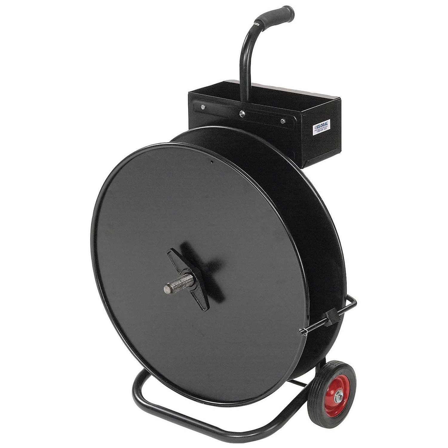 Global Industrial Strapping Dispenser Cart, Fits 8" & 16" Cores ...
