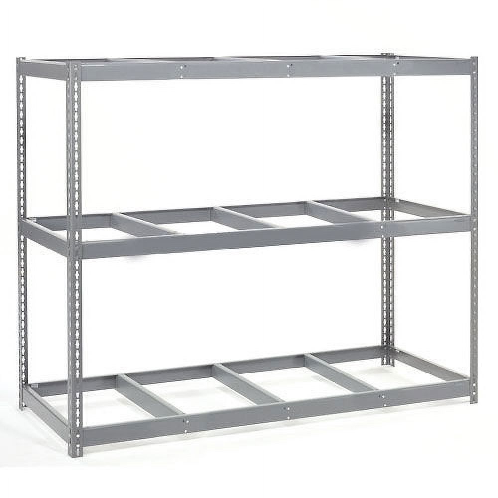 Wide Span Rack With 3 Shelves No Deck, 96"W x 48"D x 96"H, 1100 Lb ...