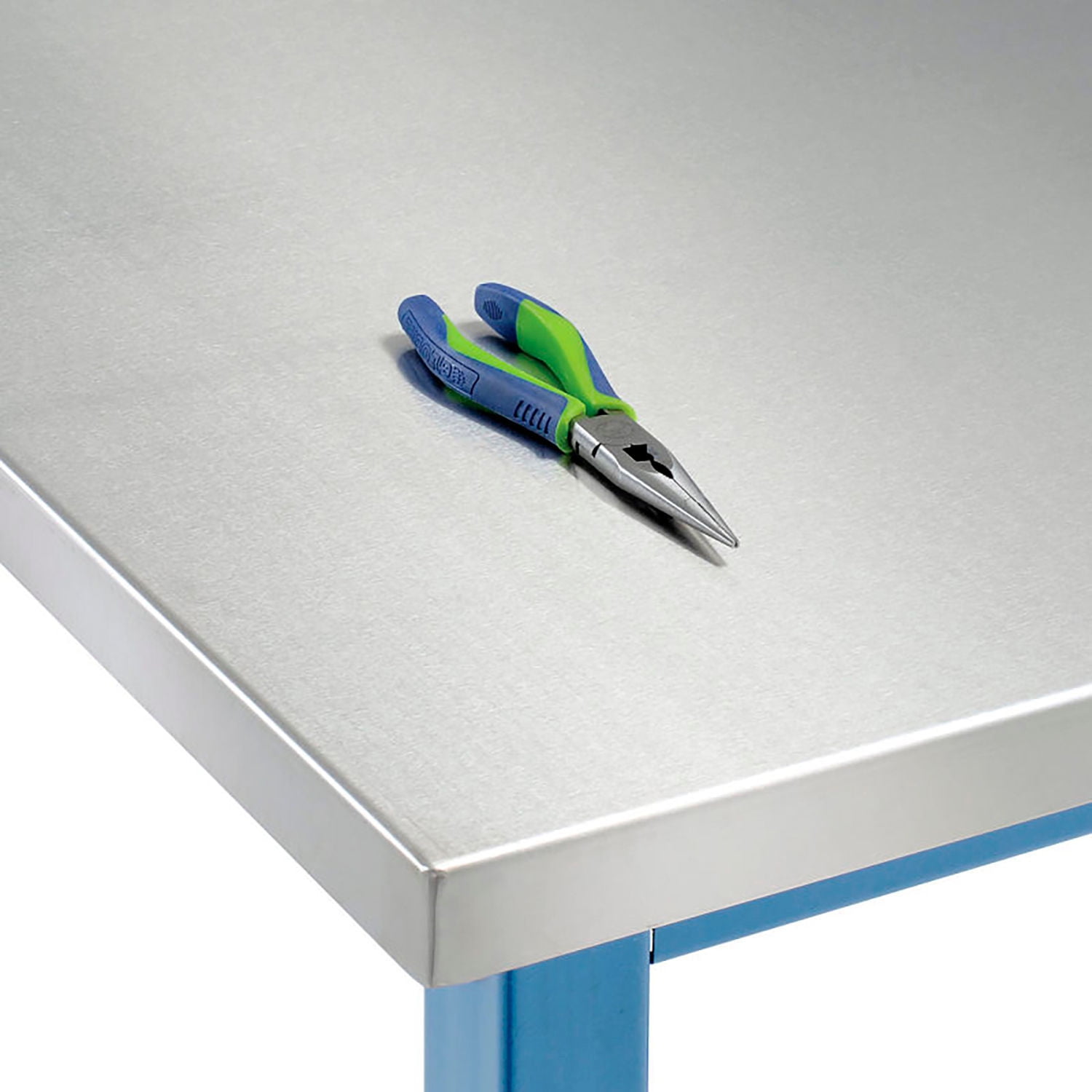 Global Industrial Workbench Top, Stainless Steel Square Edge, 60"W x 36 ...