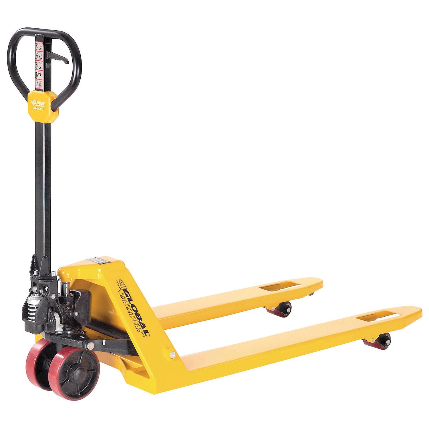 Global Industries 5500 lbs Pallet Jack Truck - 27 x 48 in. with ...