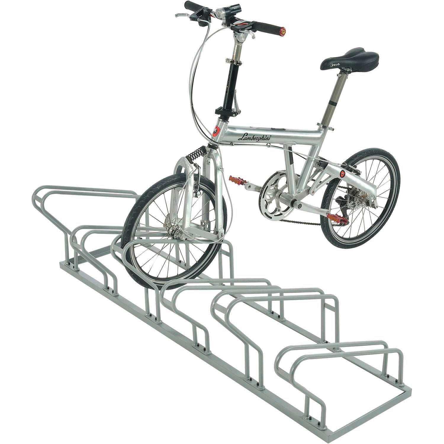 Low Profile Bike Rack, Single Sided Version, 6-Bike Capacity - Walmart.com