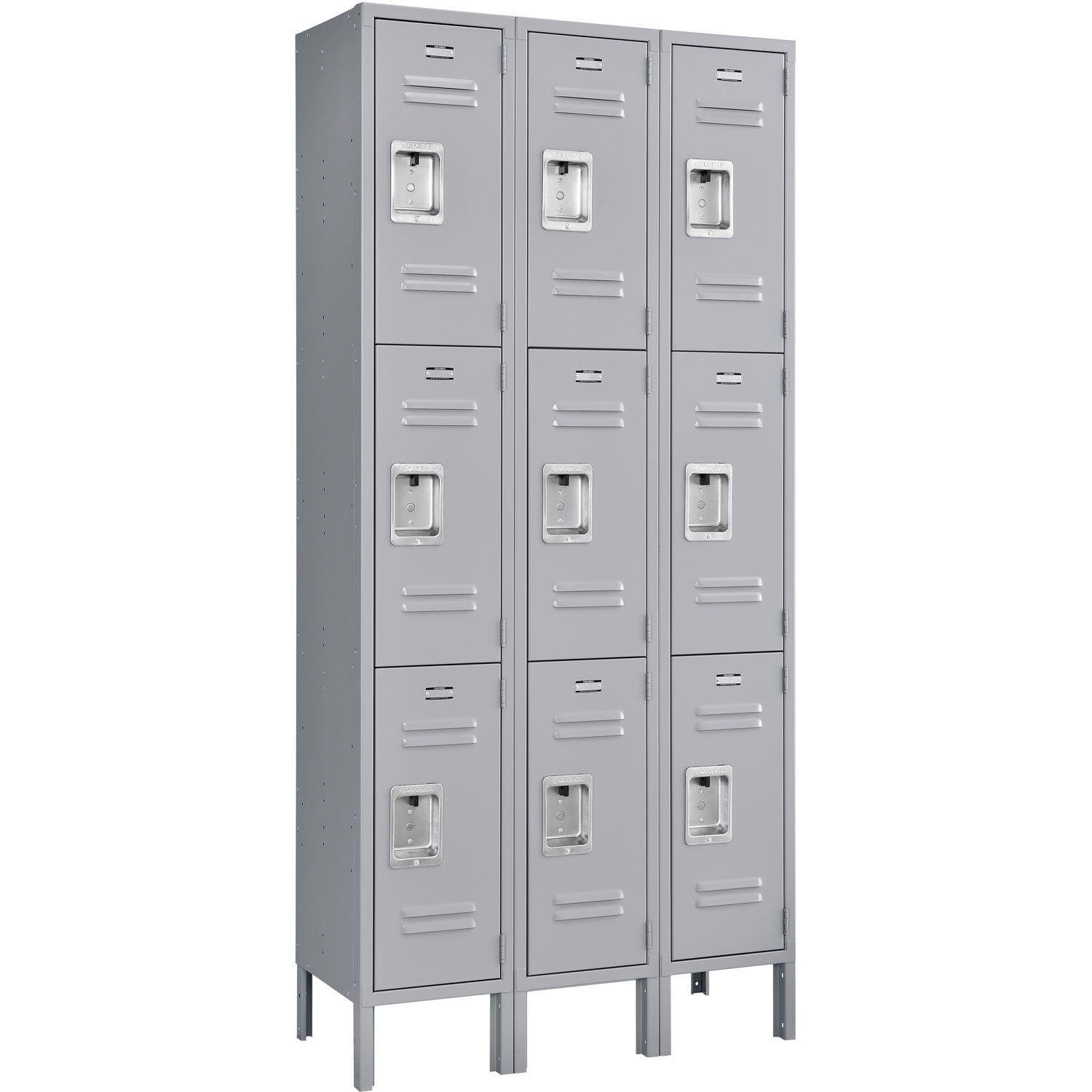 Global Industries 493414GY Infinity Locker 3 Tier 12 x 15 x 24 in. 9 ...