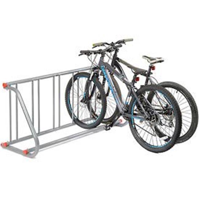 Global Industries 652770 Grid Bike Rack, 5-Bike, Single Sided, Powder Coated Galvanized Steel ...