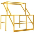 "Global Industries Mezzanine Safety Pivot Gate K&D, Yellow, Unassembled ...