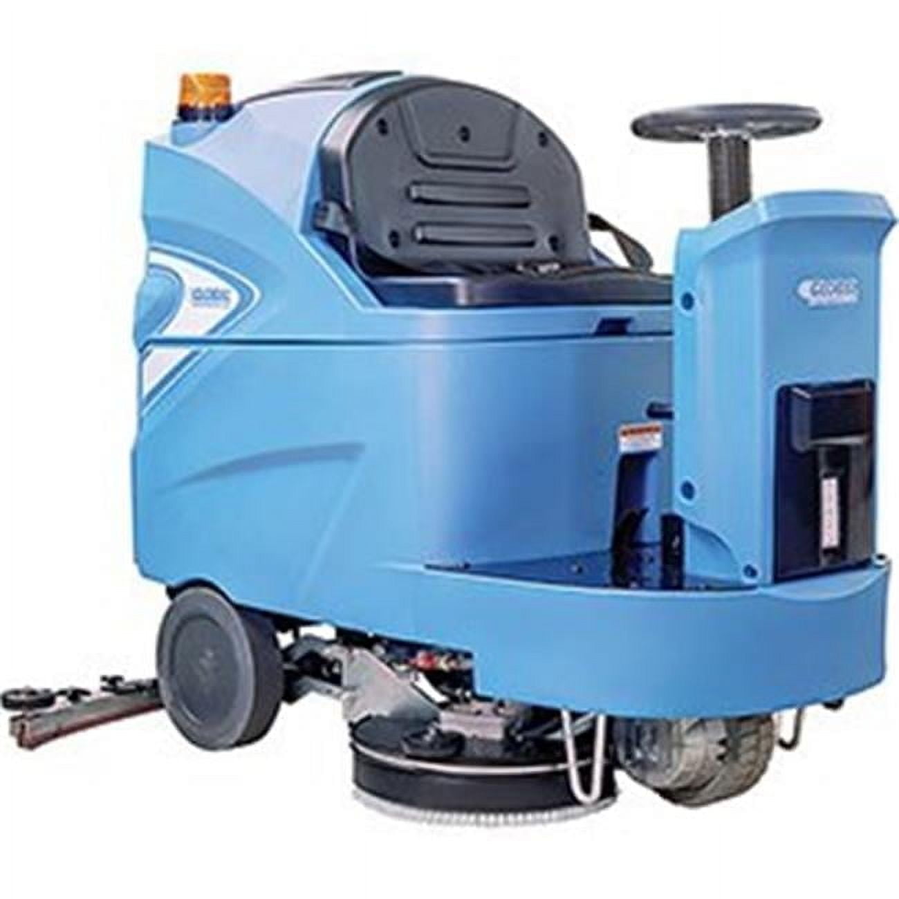 Global Industries 641245 Auto Ride-On Floor Scrubber 34 in. Cleaning ...