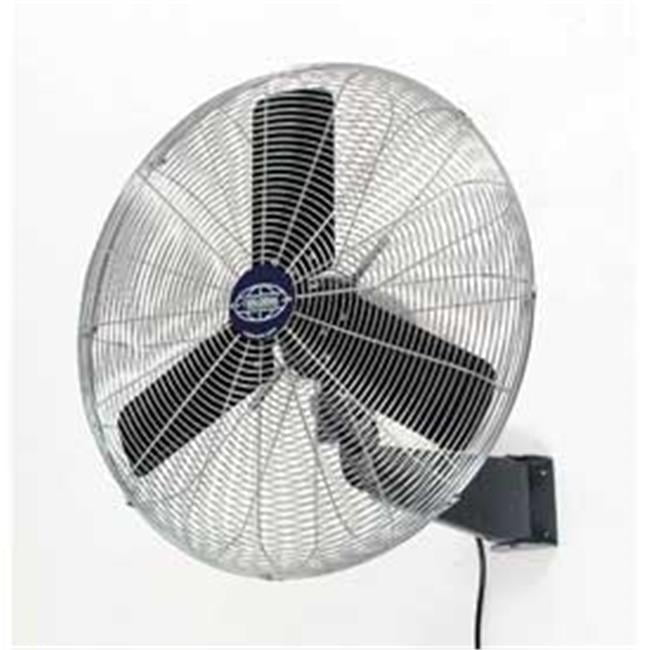Global Industries Oscillating Wall Mount Fan - Black - 30 in. Dia. - 1 ...