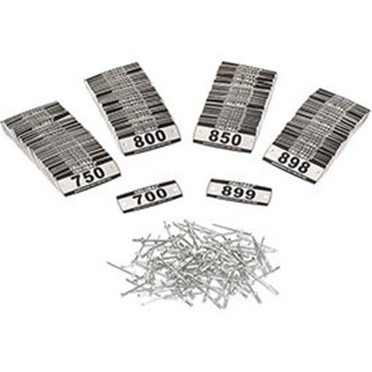 Global Locker Number Plate Kit - Numbered 700-899 - Pack of 200 ...