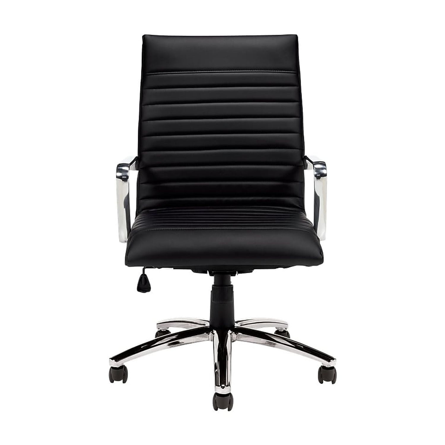 Global OTG Faux Leather Executive Chair Black (OTG11730B) - Walmart.com