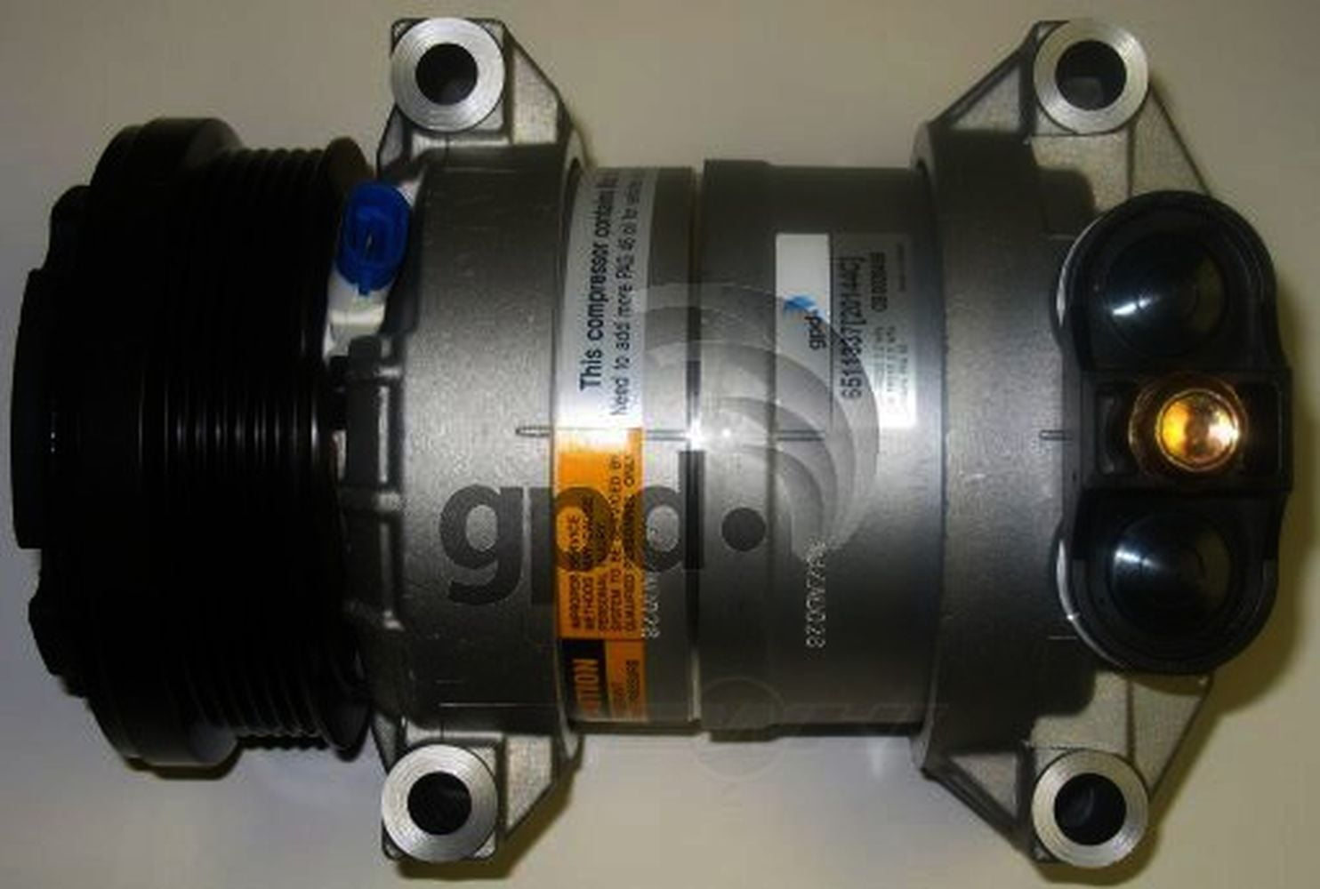 Global Parts Distributors New w/ Clutch A/C Compressor Fits select ...