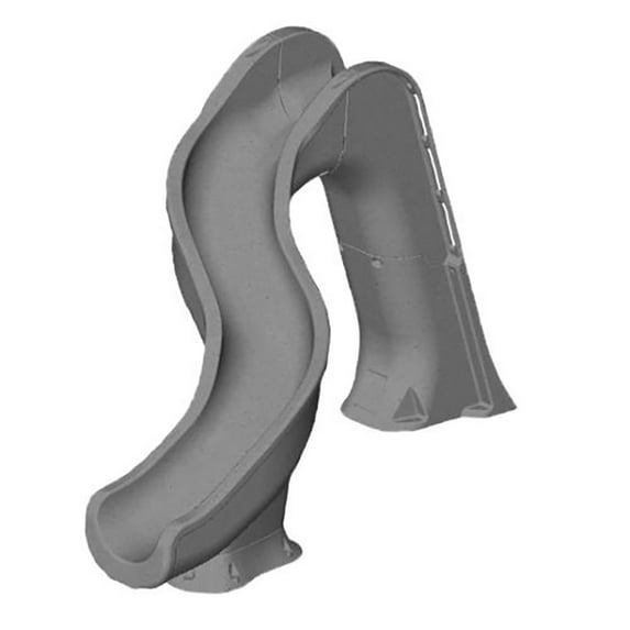 Global Pool Products RIP Tide Inground Swimming Pool Water Slide Deck ...