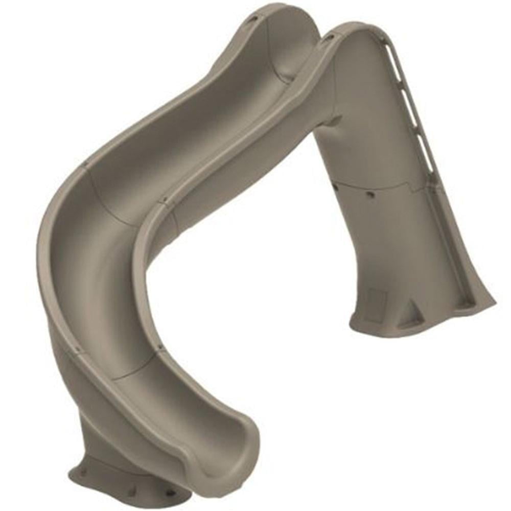 Global Pool Products Side Winder Inground Swimming Pool Water Slide ...
