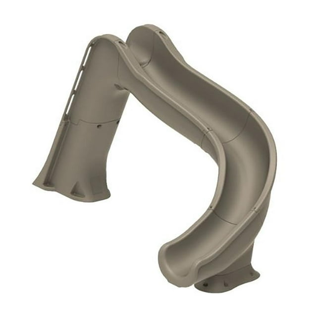 Global Pool Products Side Winder Inground Swimming Pool Water Slide ...