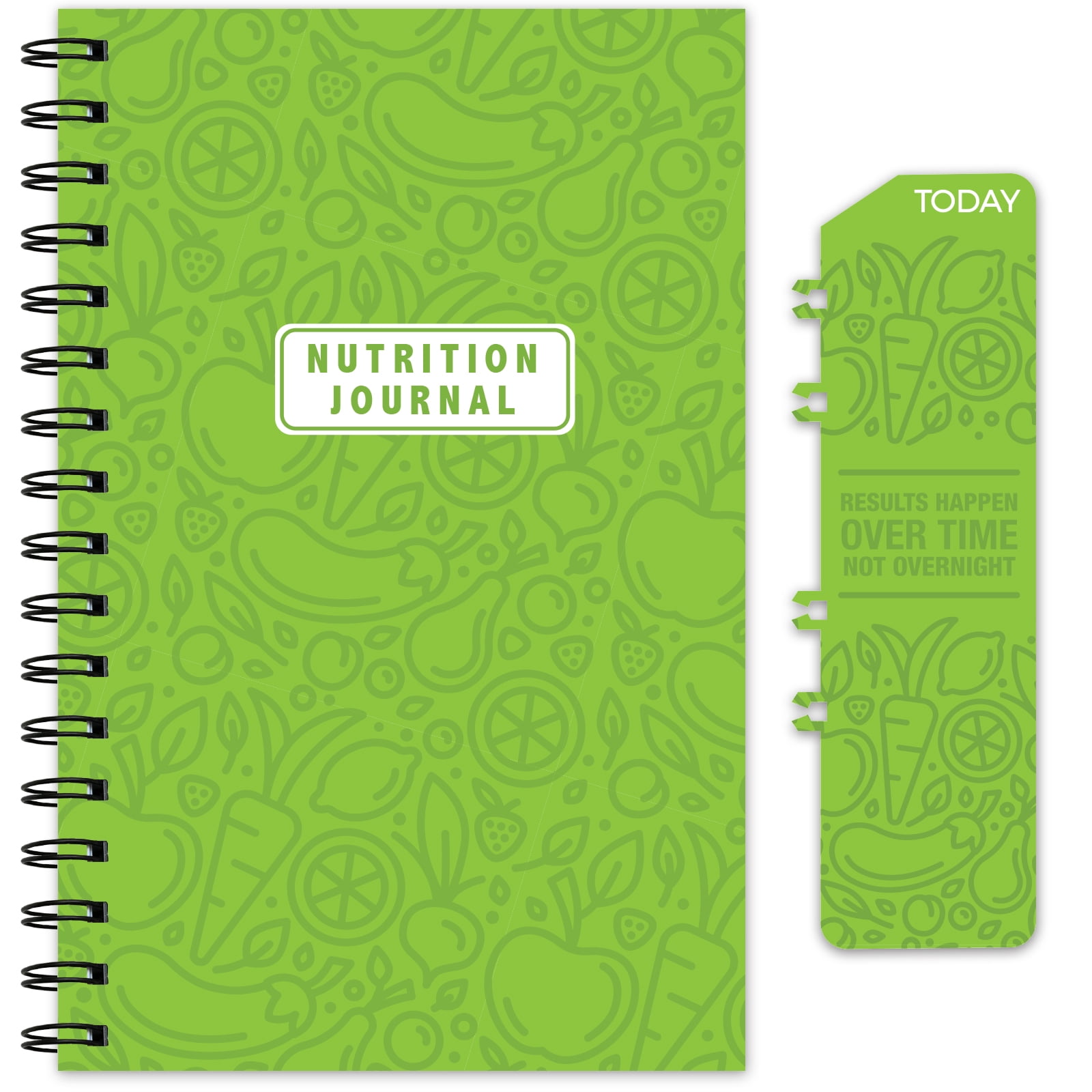Global Printed Products 6" x 8.5" Nutrition Fitness Health Journal ...