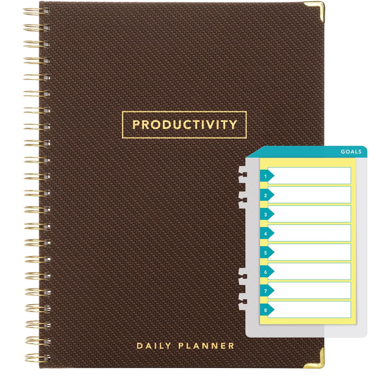 Global Printed Products Productivity Planner with Bookmark and Notepad ...