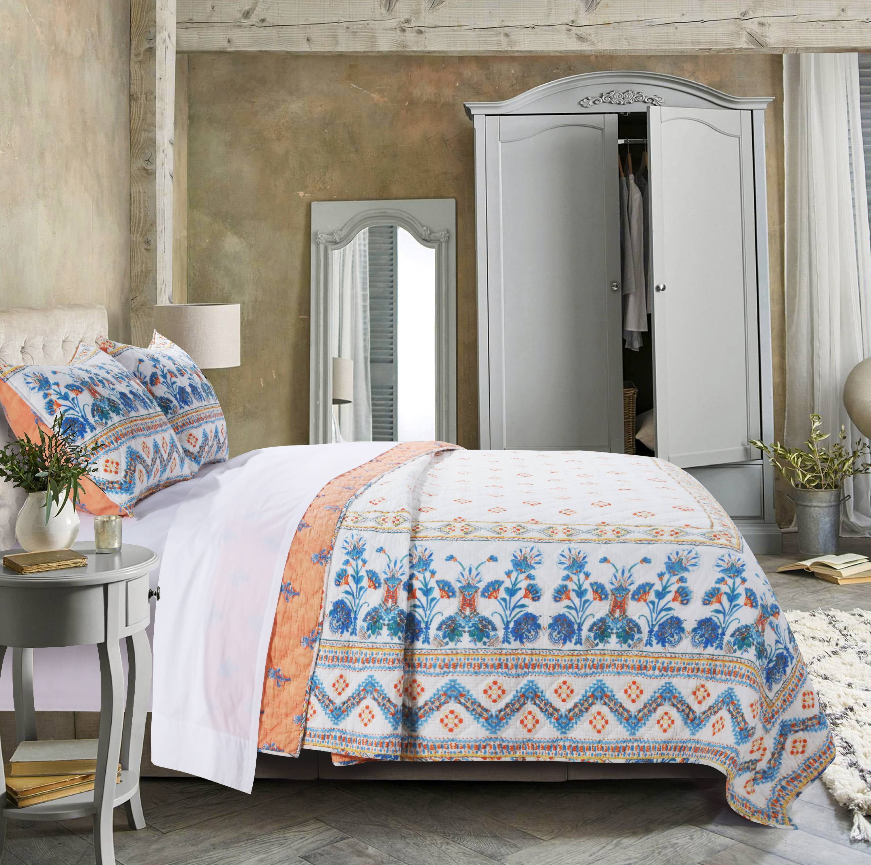 Global Trends Athena Quilt Set Lightweight, Inspired Design - Walmart.com