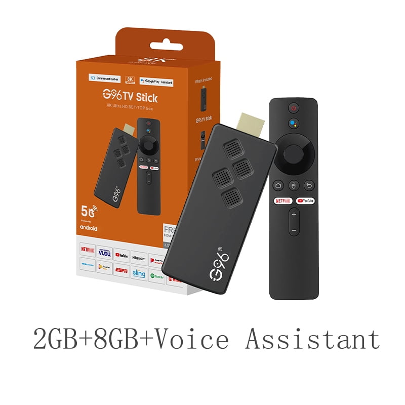 Global Version ATV android 13.0 8k smart TV Stick voice control Dual 2.5G5G Wifi Multi Language ...