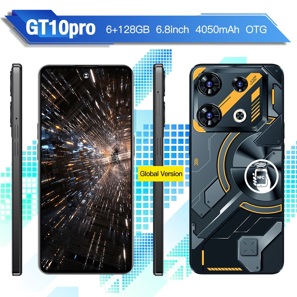 Global Version T-Mobile Unlocked Android Phones NFC, Chycet 6.8 ...