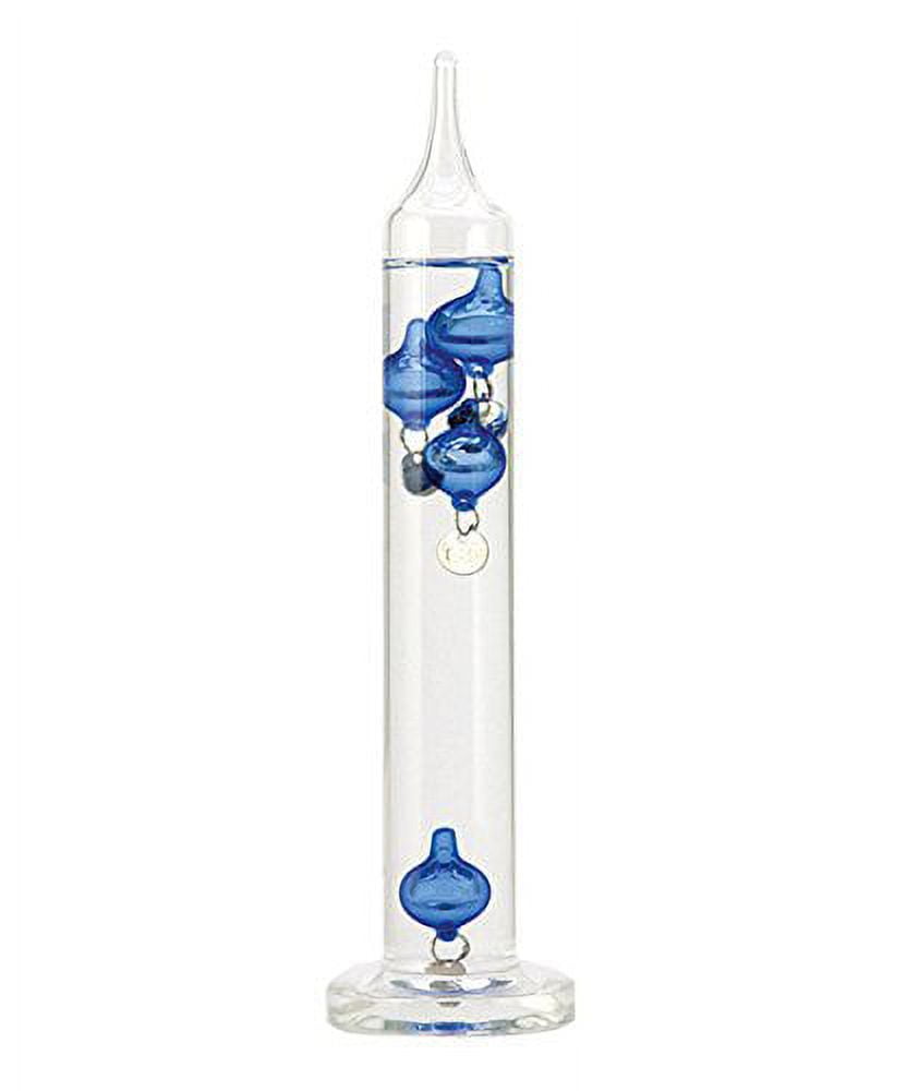 Global Village Glass Galileo Thermometer 7"h Blue Balls - Walmart.com