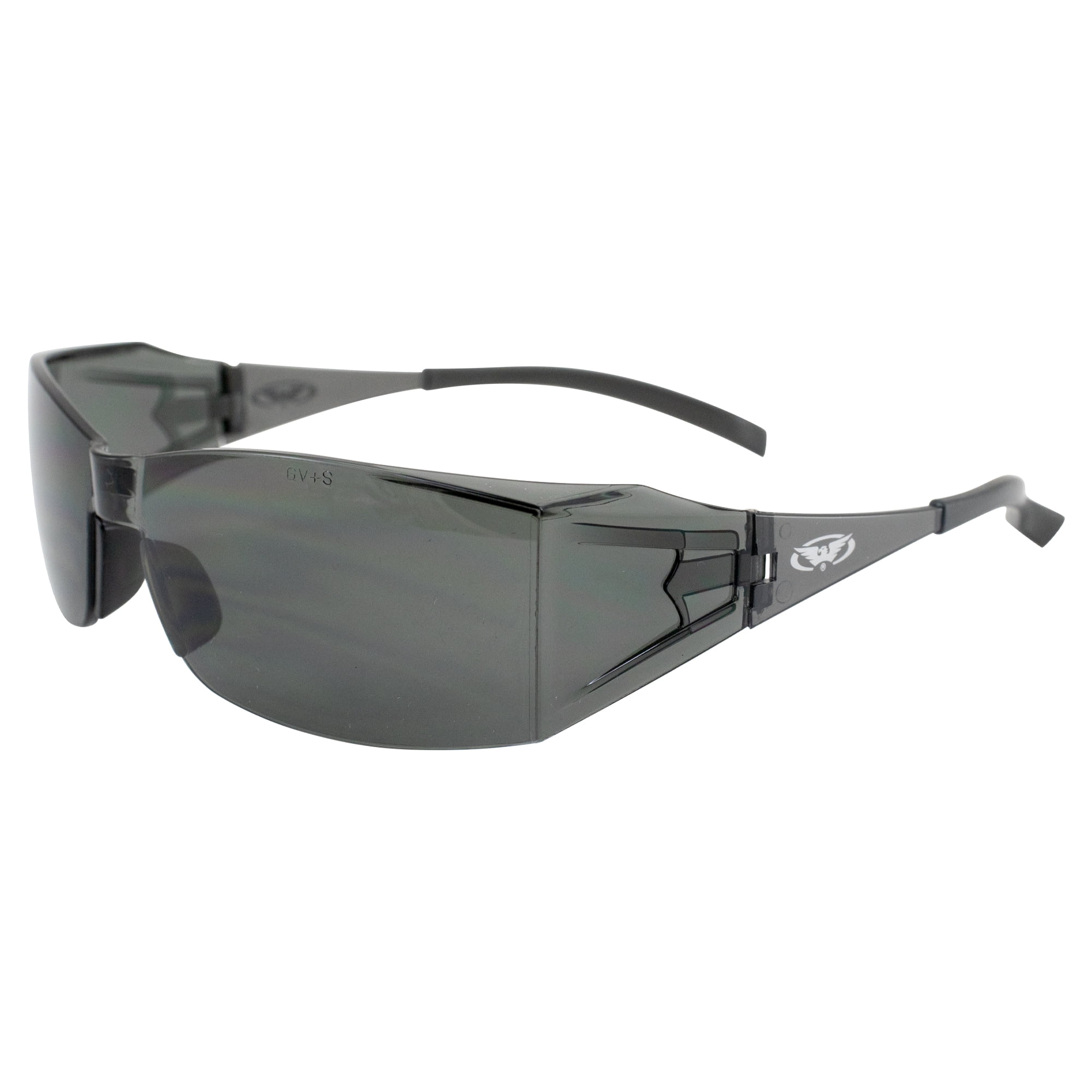 Global Vision Eye-Q Safety Glasess Smoke Frame Smoke Lens - Walmart.com