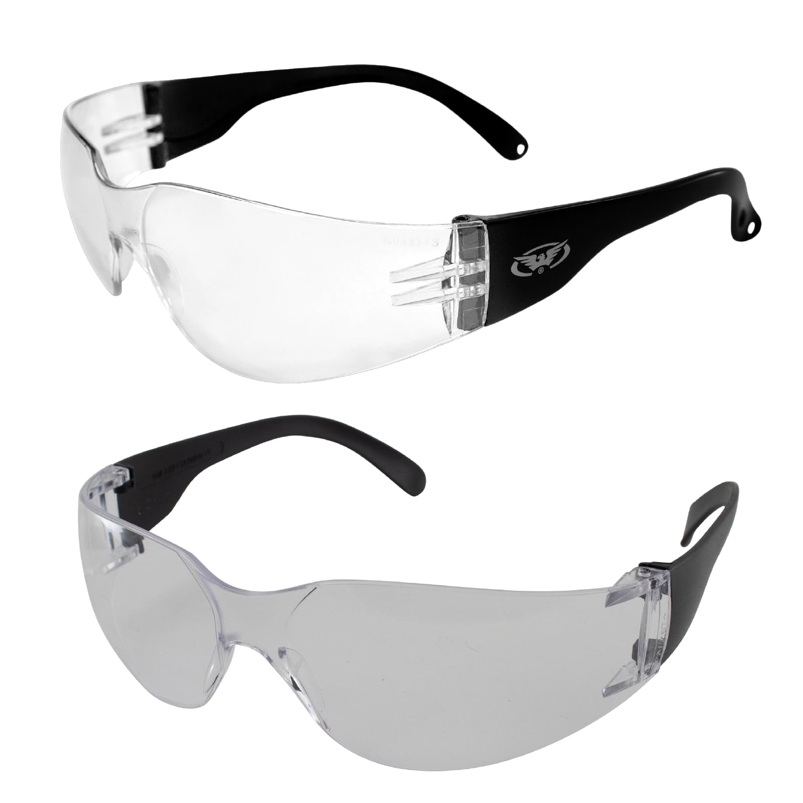 Global Vision Rider Safety Motorcycle Riding Sunglasses 2 Pairs Clear ...