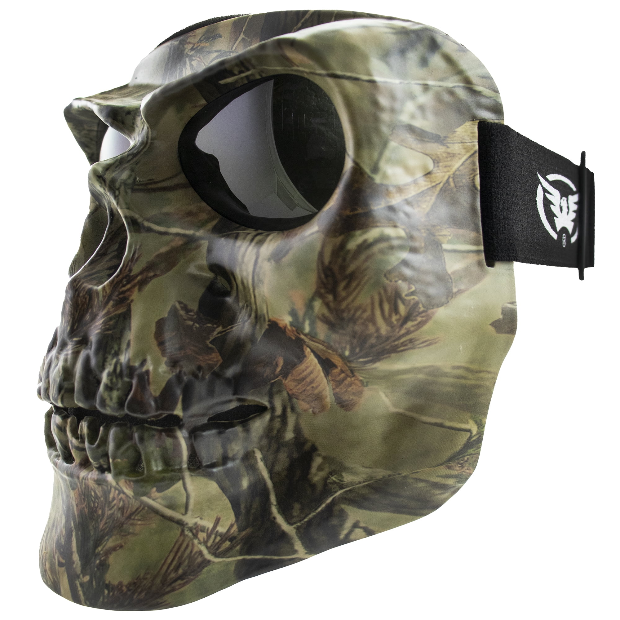 Global Vision Skull Mask Motorcycle Full Face Coverage Riding Goggles ...