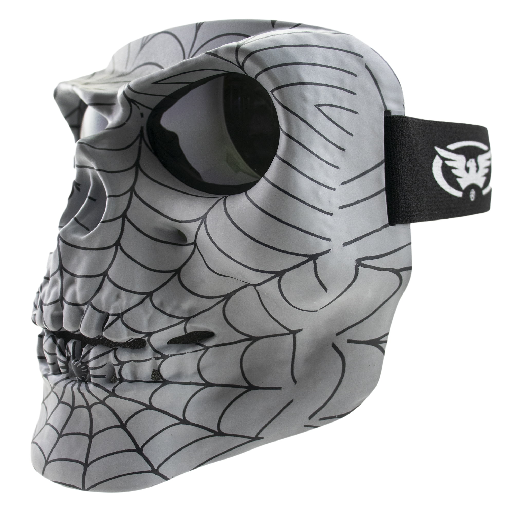 Global Vision Skull Mask Motorcycle Full Face Coverage Riding Goggles ...