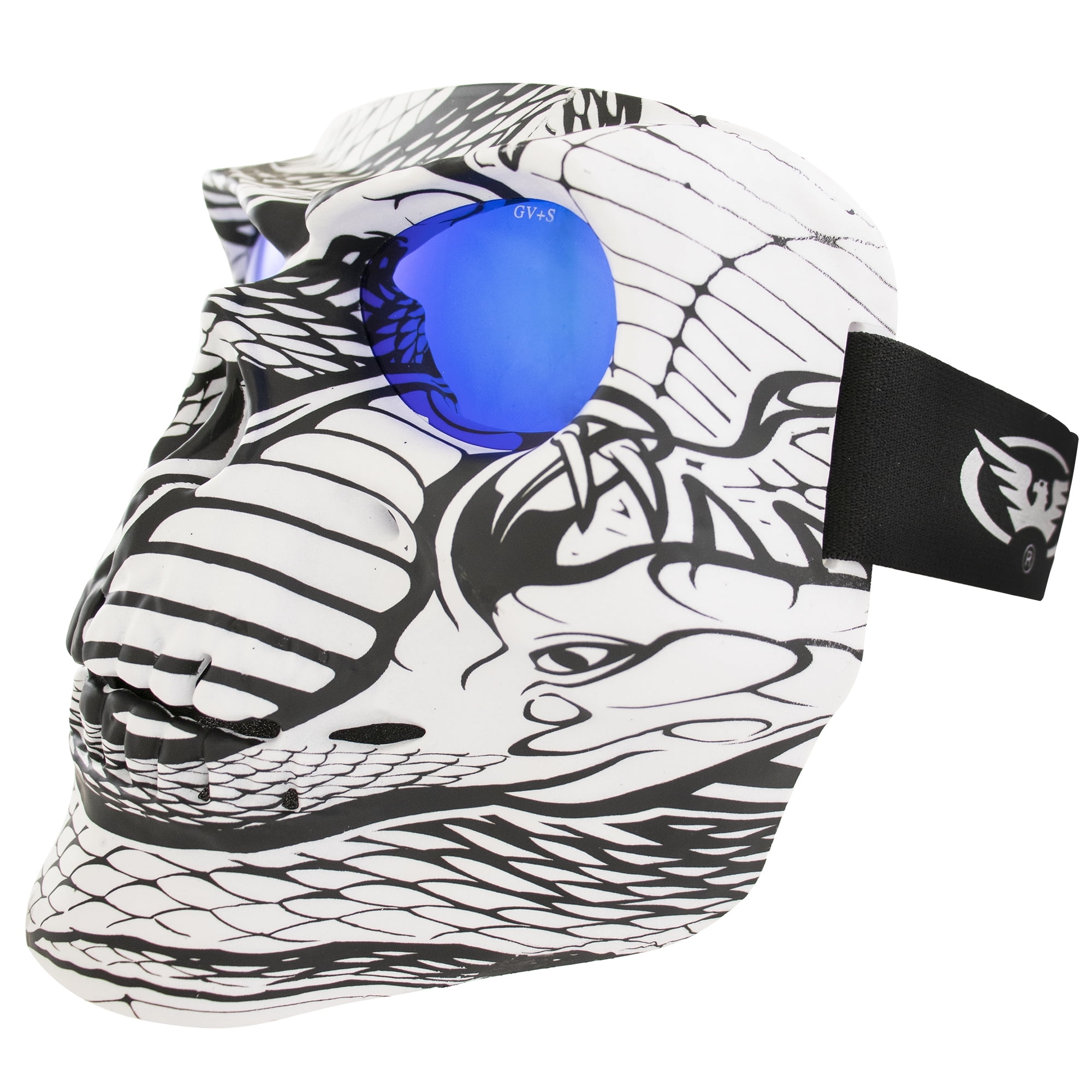 Global Vision Skull Mask Motorcycle Riding Goggles Full Face Coverage ...
