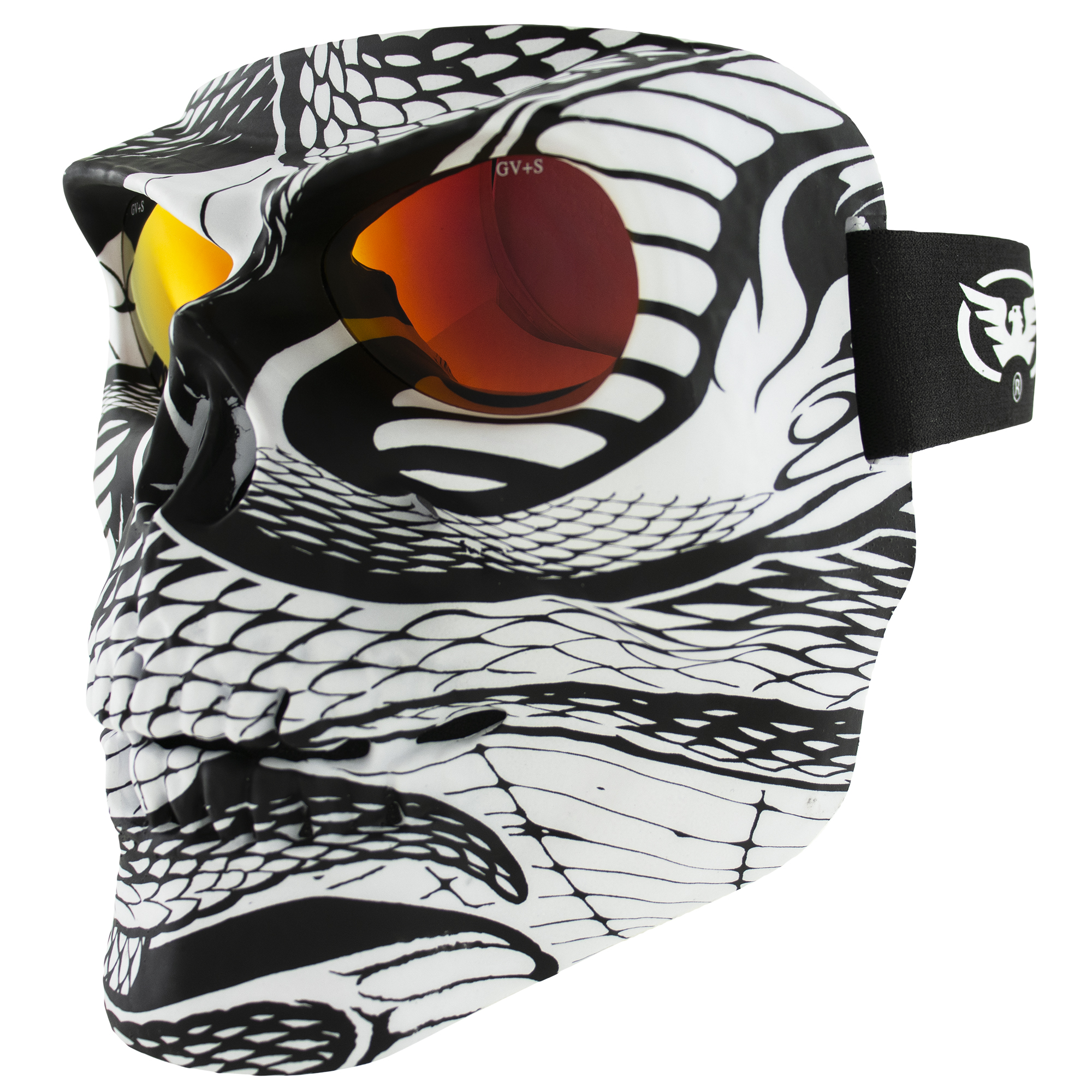 Global Vision Skull Mask Motorcycle Riding Goggles Full Face Coverage ...