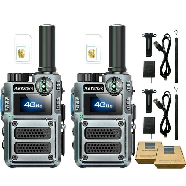 Global Walkie Talkie for Adult Long Range Two Way Radio,Compass,Laser ...