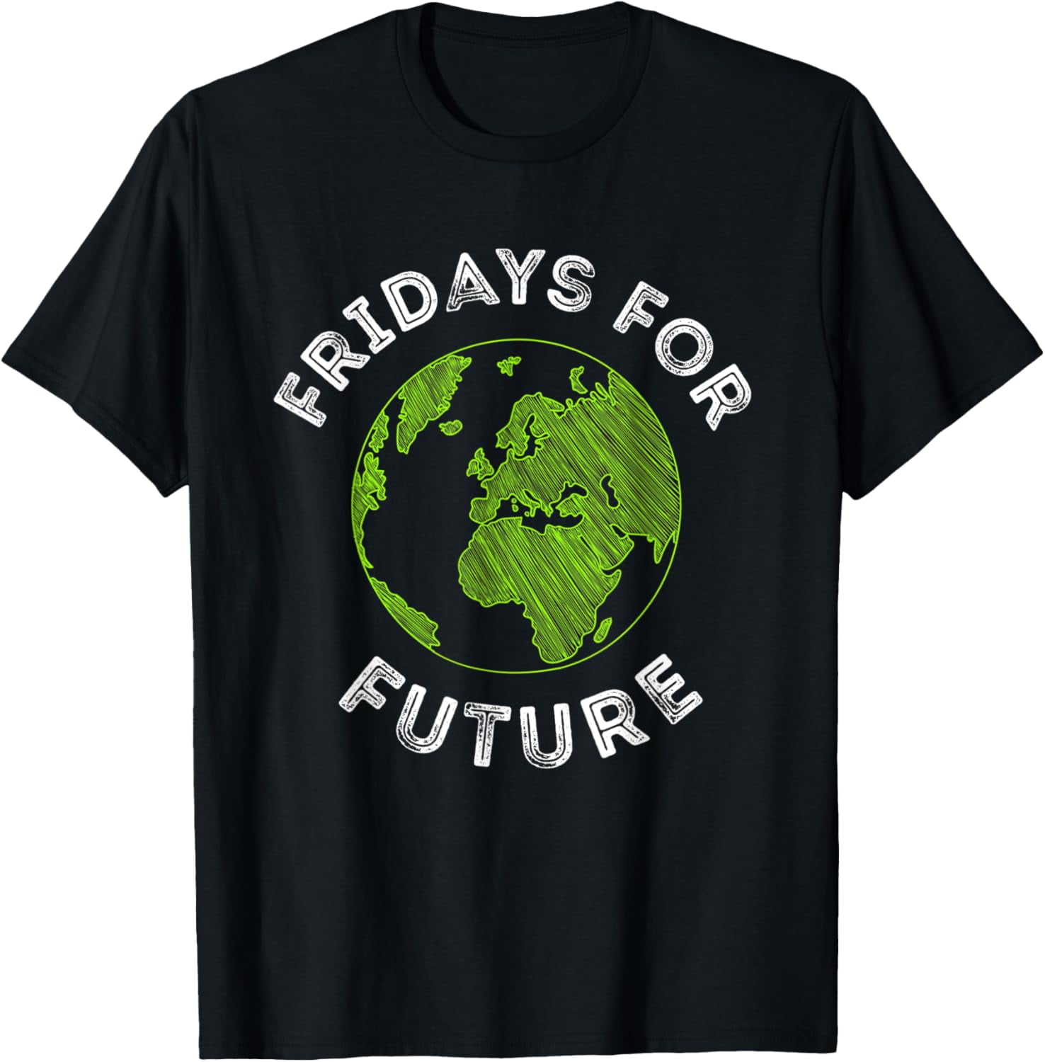 Global Warming Climate Crisis Protest Earth Warrior Fridays T-Shirt ...