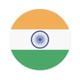 Global World Flag Party Collection, Round Cupcake Toppers, India, 20 ...