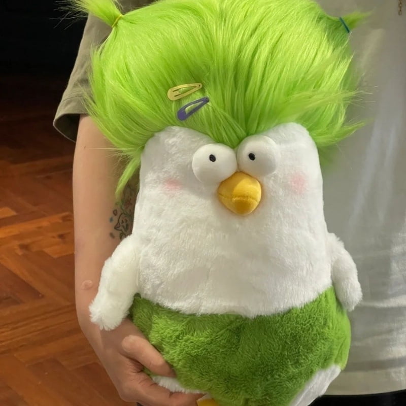 GlobalBreeze Funny Chicken Plush Toy, Cute Stuffed Animal Doll, Weird ...