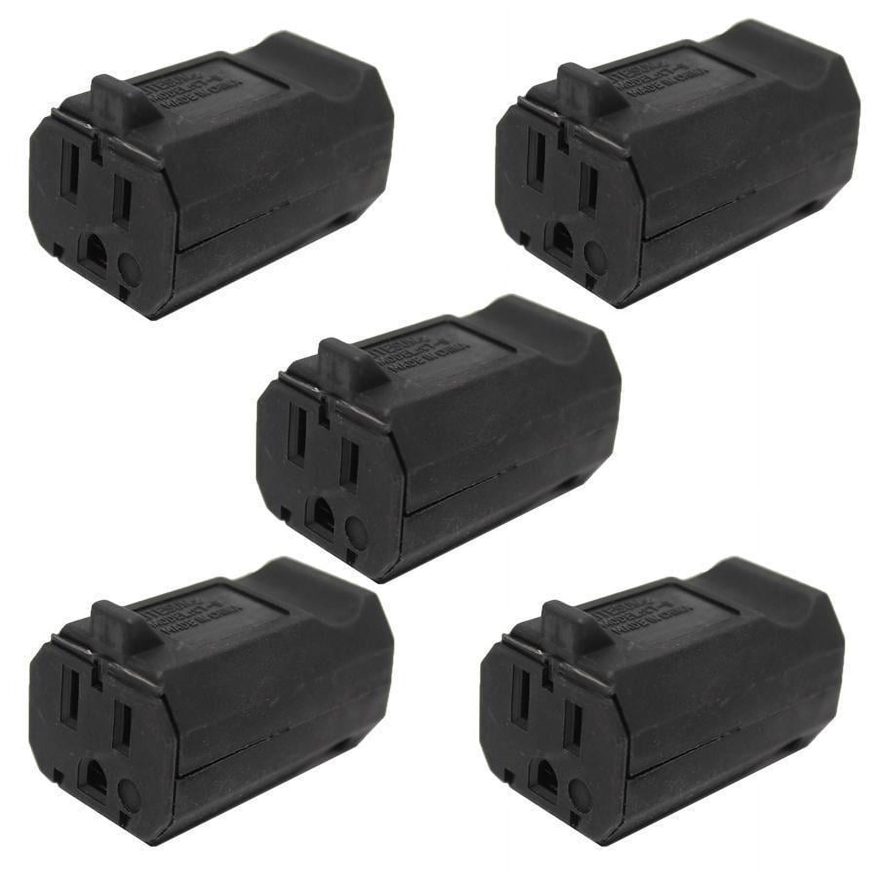 GlobalTone Female Plug for Nema Power Cable 5-15P 125vac 15A 16-14awg ...