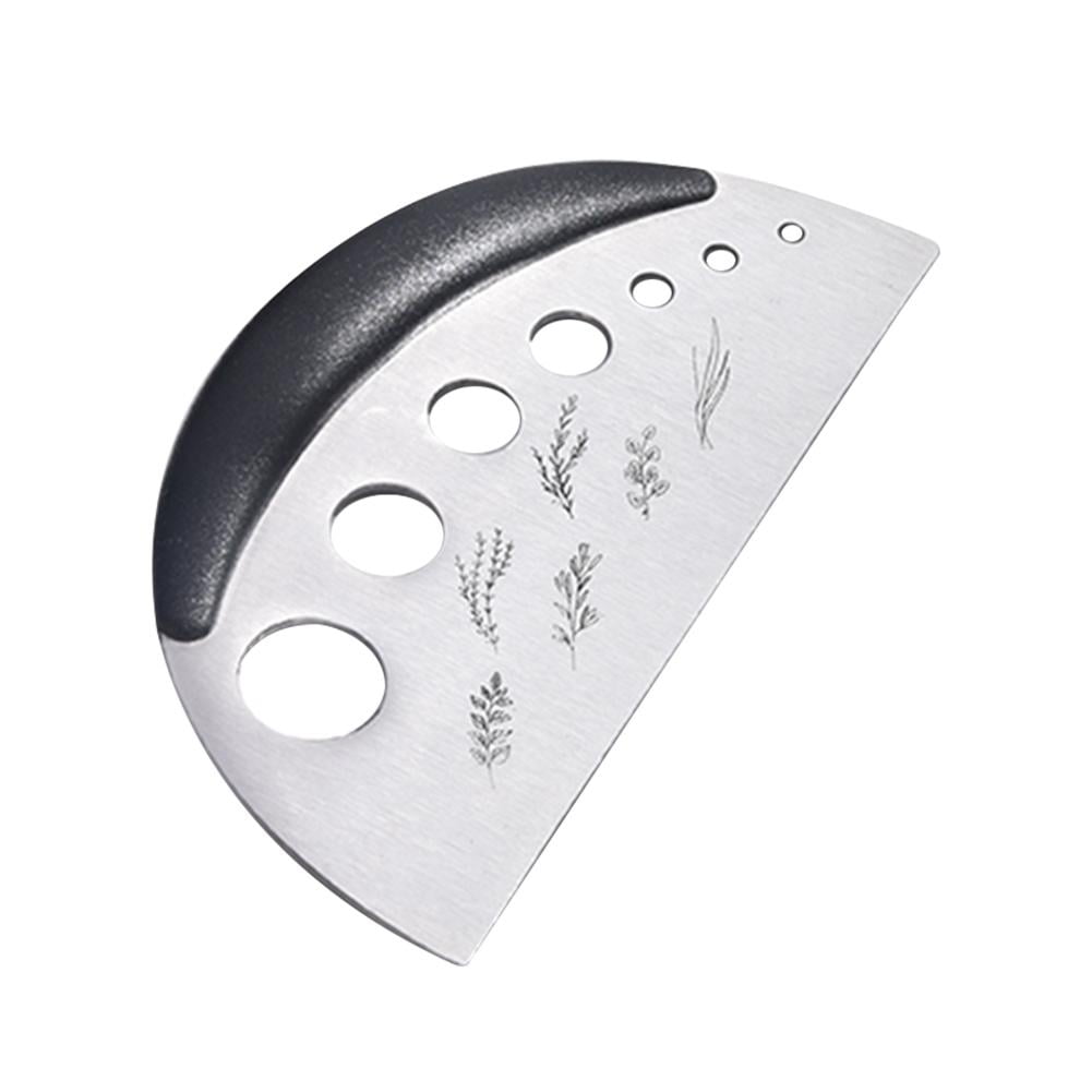 GlobalVista 7 Holes Stainless Steel Herb Leaf Stripping Tool Metal Herb ...