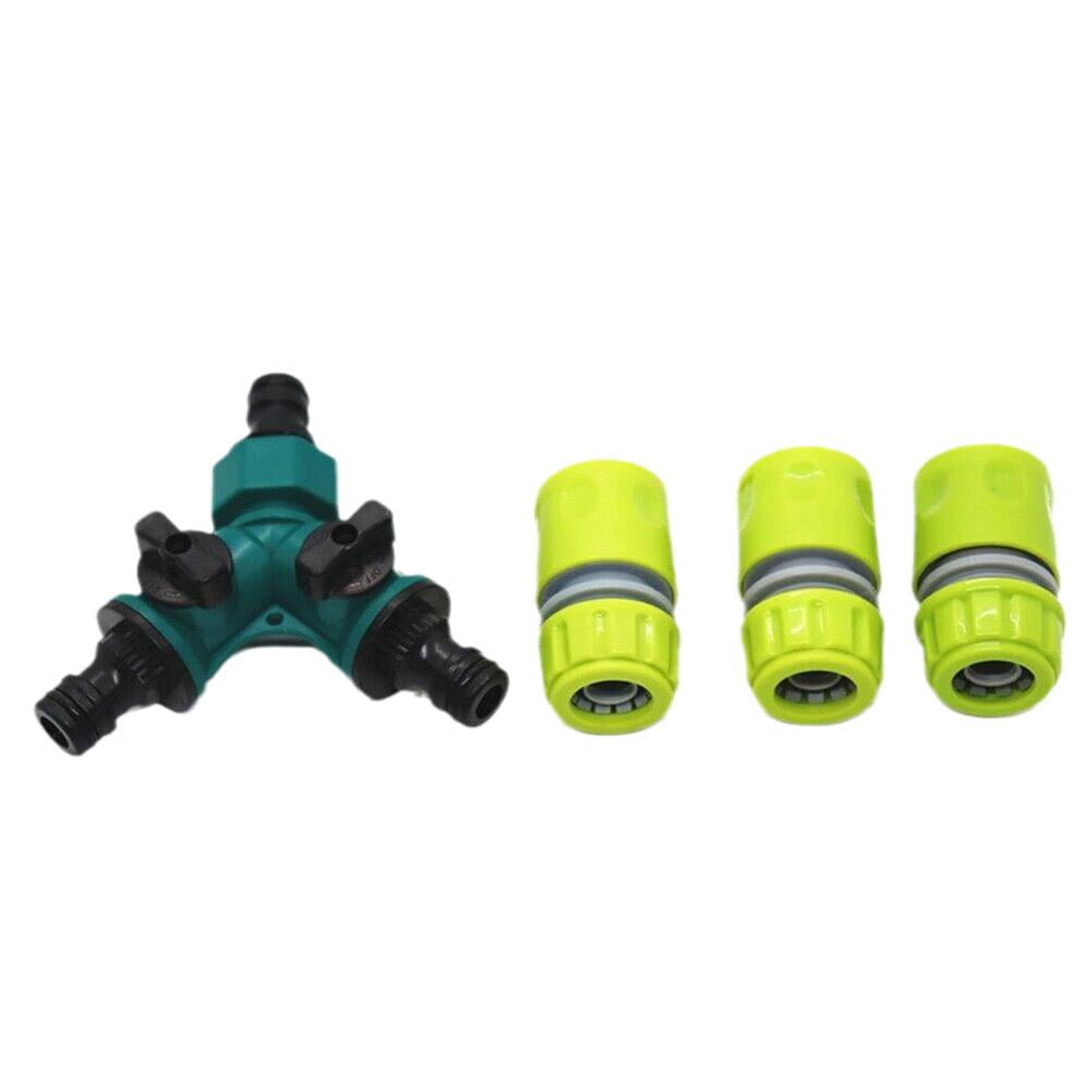 GlobalVista Garden Water Pipe Connectors 3 Way Garden Hose Splitter ...