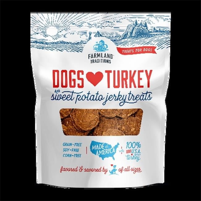 Globalinx Pet 16 oz Farmland Traditions Dogs Love Turkey & Sweet Potato ...