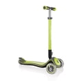 Globber Elite Deluxe 3-Wheel Kids Kick Scooter for Boys and Girls, Lime ...