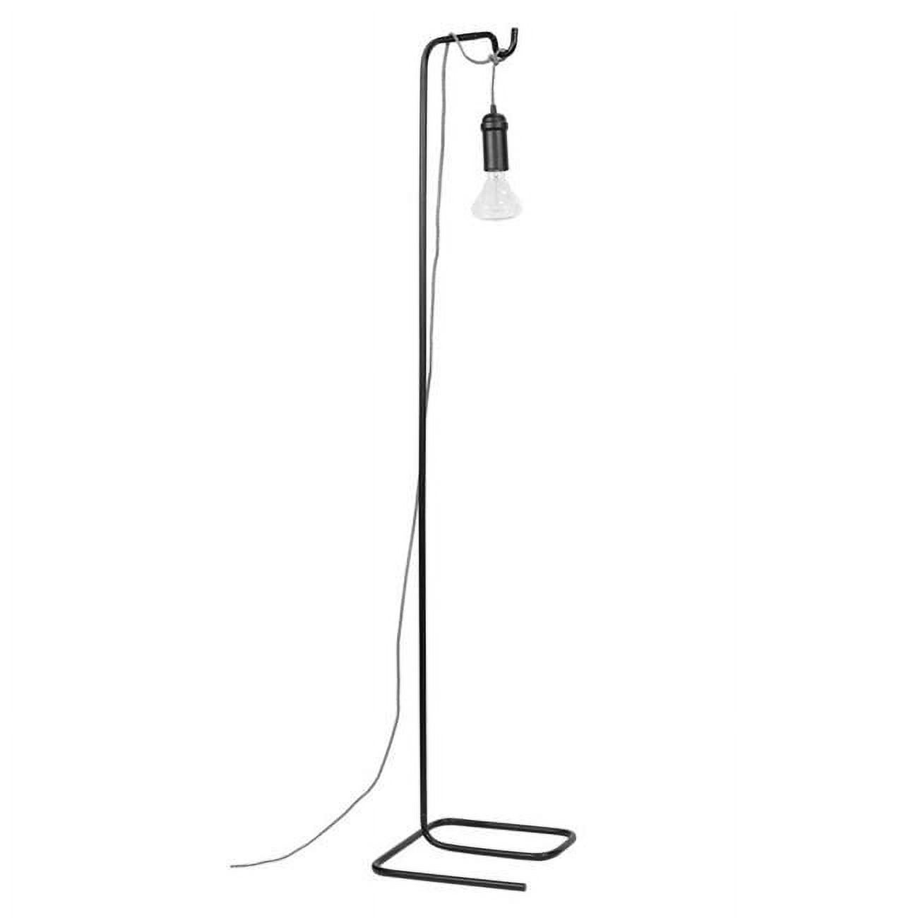 Globe 3000303 Black 1 Lights Pendant Light Floor Stand - Walmart.com