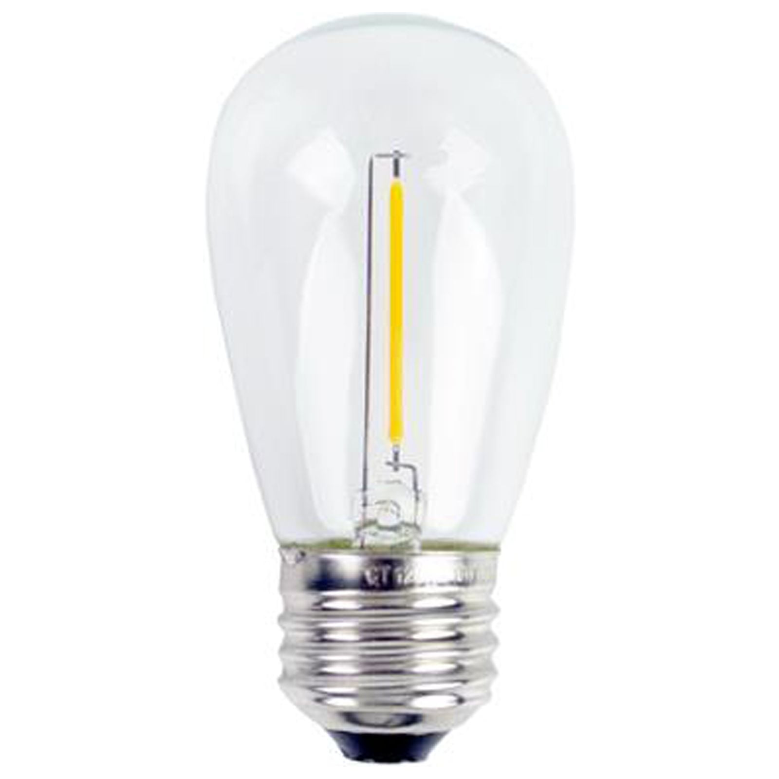 Globe 33134 LED Bulb, Amber, 55 Lumens, 1-Watts, 2-Pk. - Quantity 6 ...