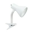 Globe Electric LED Gooseneck Clip Lamp, 10.25" Bedside Bedroom Desk ...