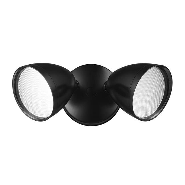 Globe Electric 91009053 20W Twin Head Black 1600 Lumens Wall Switch ...