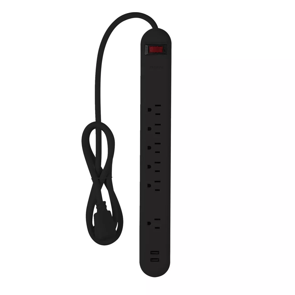 Globe Electric 4' Multi-Outlet Surge Protector Extension Cord, Indoor ...